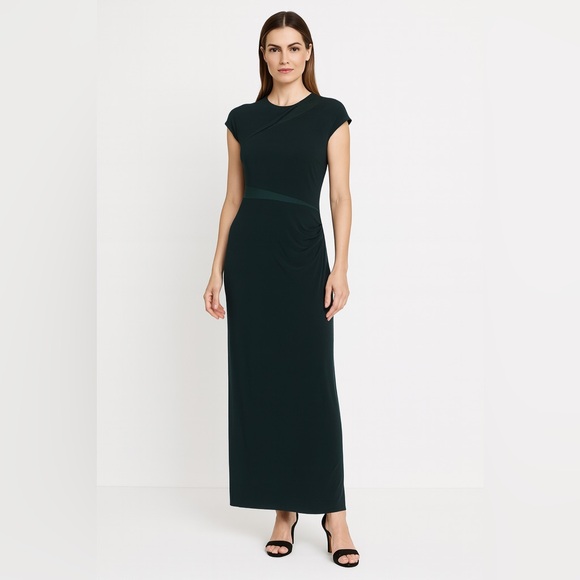 Lauren Ralph Lauren | Dresses | Lauren Ralph Lauren Velvet Silk Maxi ...